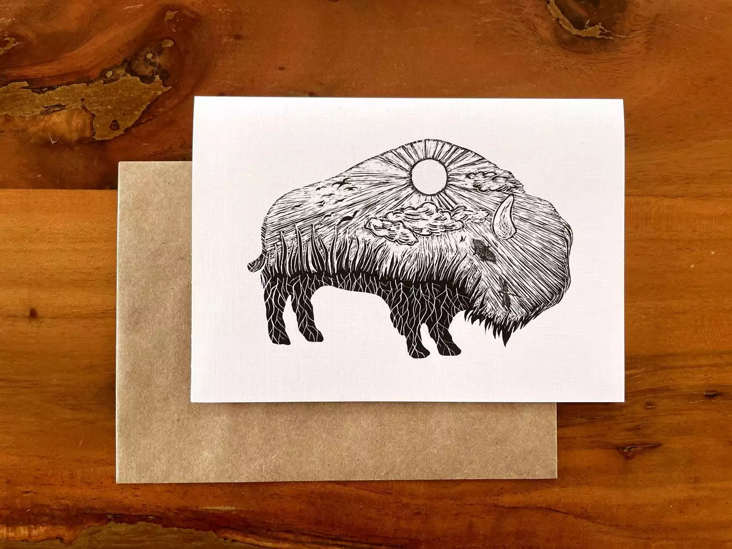 Greeting cards - Gifts and souvenirs - Bison du Nord