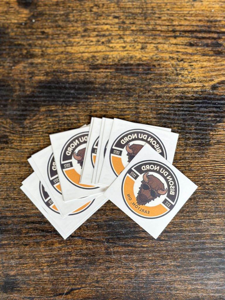 Bison du Nord Temporary Tattoo - Bison du Nord
